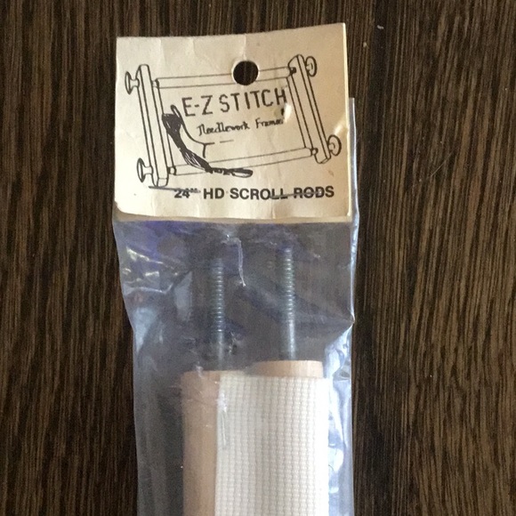 E-Z Stitch | Art | Ez Stitch 24 Inch Hd Scroll Rods | Poshmark